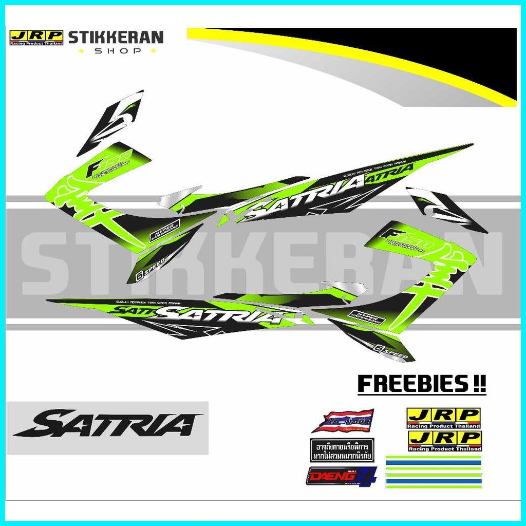 RAIDER 150 CARB REBORN SATRIA HAYABUSA DECALS | Shopee Philippines