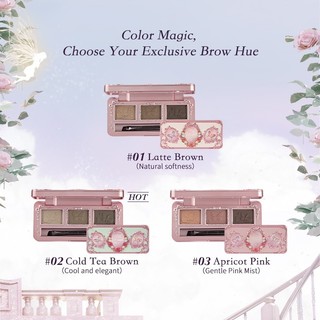 Flower Knows Midsummer Fairytales Collection Eyebrow Palette 4g ...