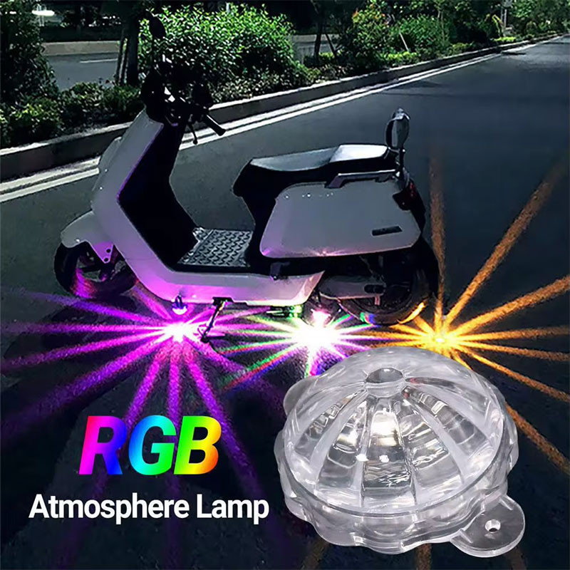 LED Chassis Light RGB Flash Strobe Lamp Waterproof Motorcycle LED ...
