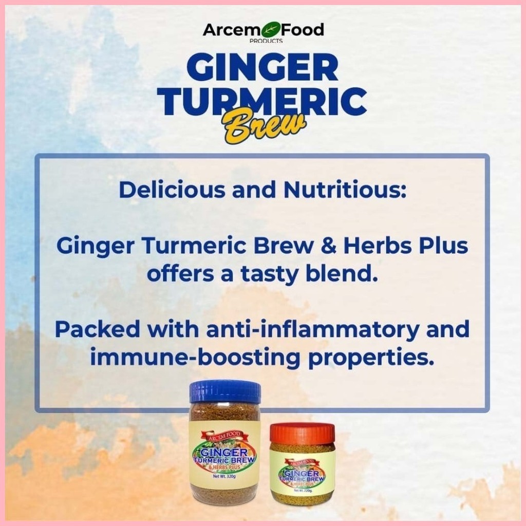 ۞ Arcem Food Products Ginger Turmeric Brew & Herbs Plus (SALABAT ...