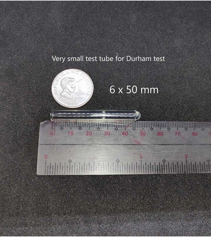 3pcs PYREX Glass Durham Tube pyrex test tube 6x50mm. | Shopee Philippines