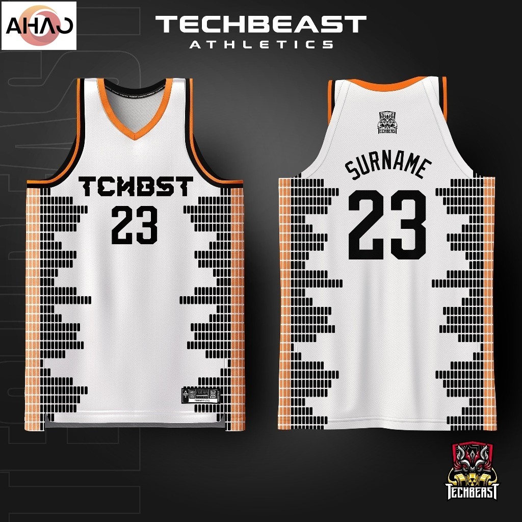Groove Full Sublimation Basketball Jersey Techbeast ( CUSTOM NAME + NUMBER ) | Shopee Philippines