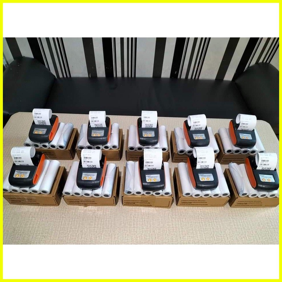 THERMAL PORTABLE PRINTER + THERMAL PAPER + MONEY DETECTOR + FREE POS ...
