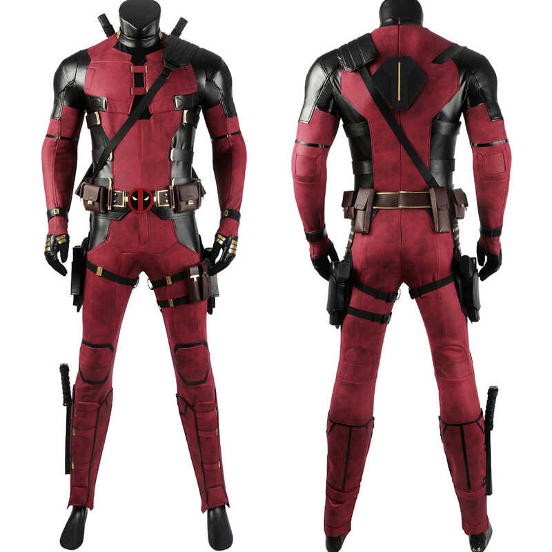 Masquerade Halloween Outfit 2024 Comedy Red Soldier Cosplay Costume ...