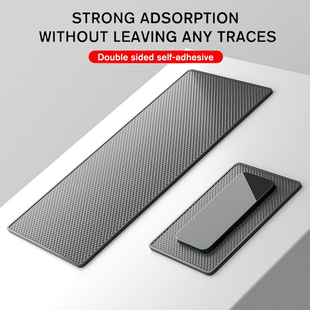 Car Dashboard Sticky Anti-Slip PVC Mat Auto Non-Slip Sticky Gel Pad ...