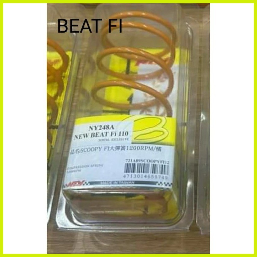 ♨ ⚾︎ ♣ NCY Center Spring Honda BeAT Fi V1 & V2 (1000/1200/1500 RPM ...