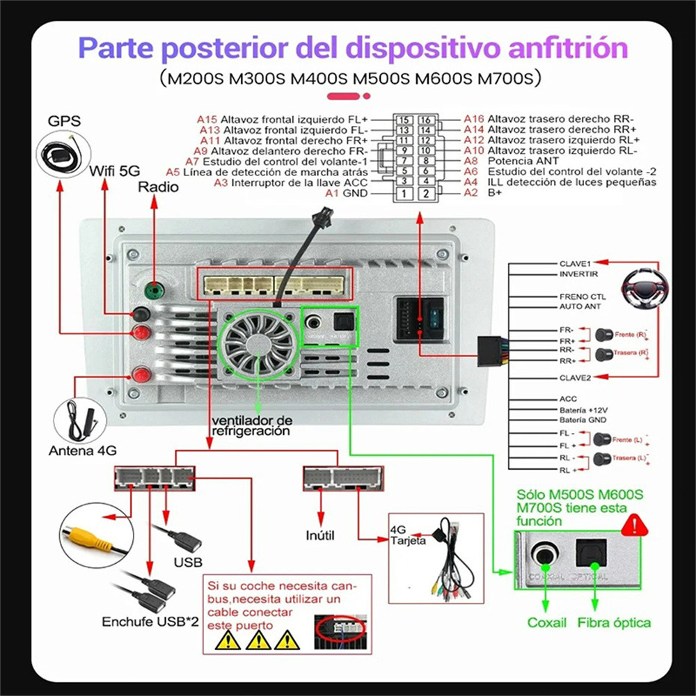 16 Pin ISO Cable 1Pcs Auto Universal Wiring Harness Female Car Radio CD ...