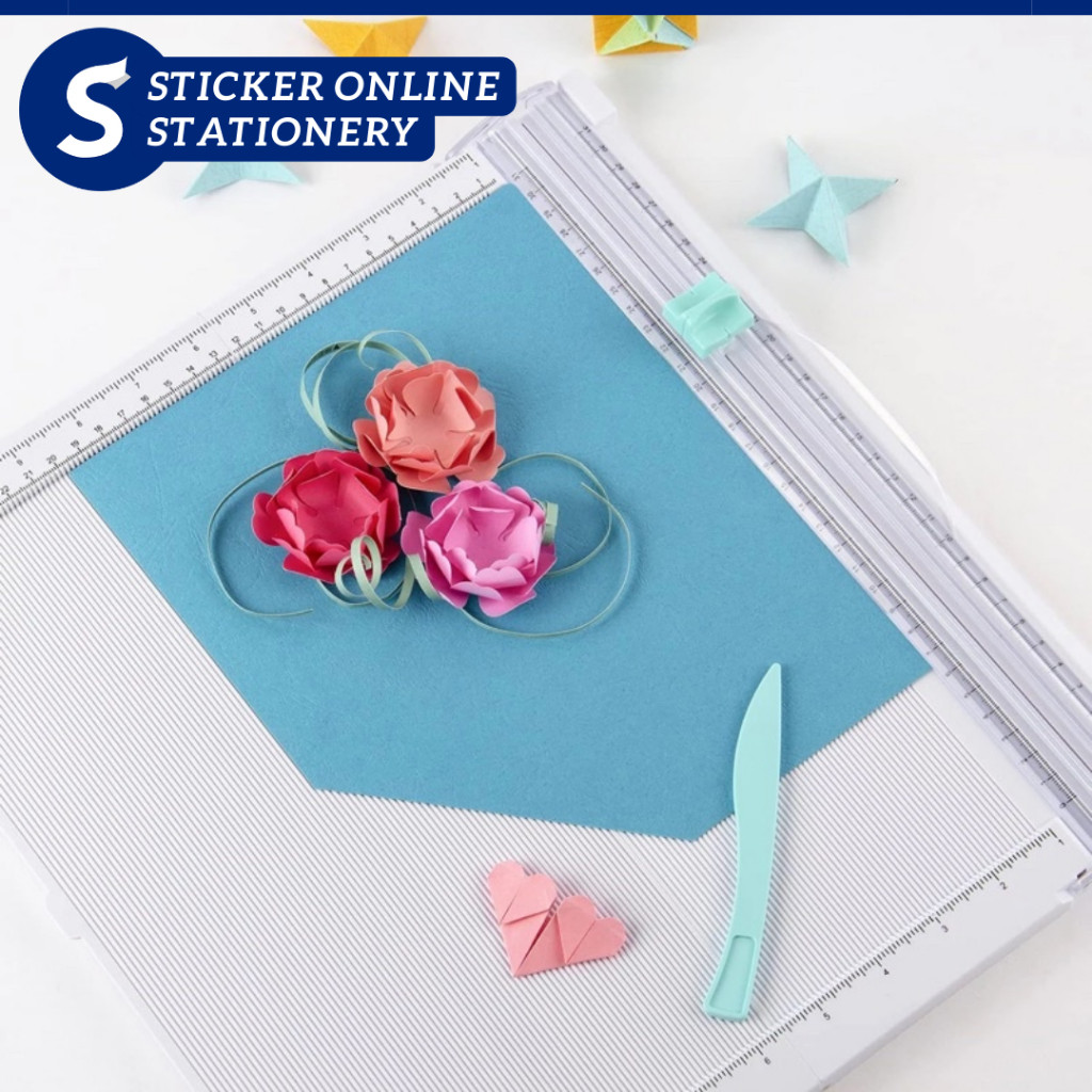 ♞A4 Paper Cutter | Trimmer 2IN1 Multi-Function Precision With Scoring ...