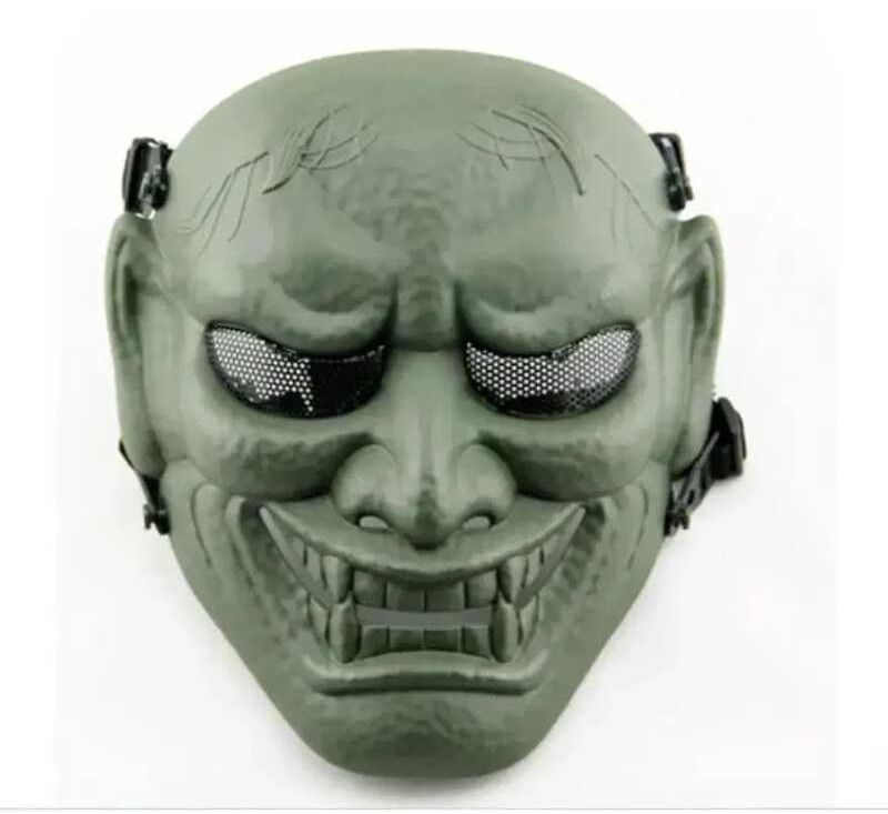 Airsoft Full Face Mask Halloween Costume Cosplay Evil Demon Monster ...