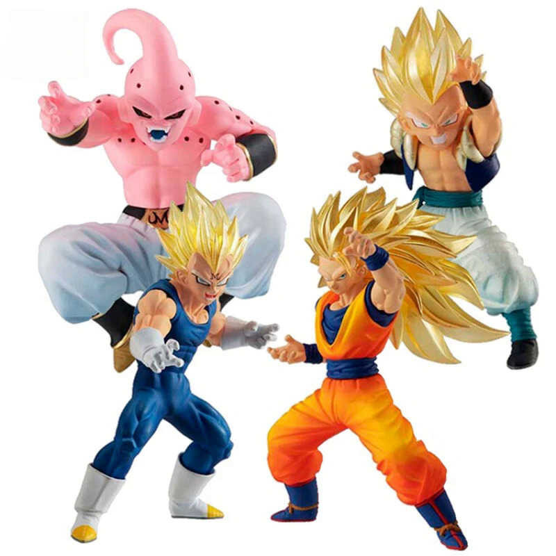 Gacha Japan Anime Gachapon Capsule Toy Z HG Buu Goku Figure Collection ...