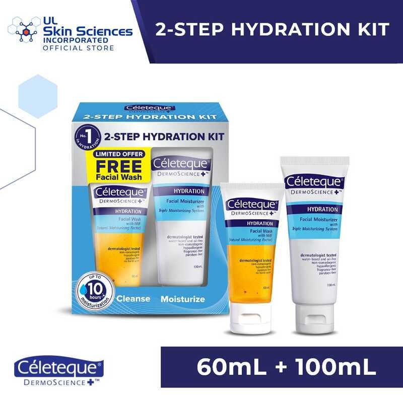 Celeteque 2-Step Hyration Kit (Hydration Facial Wash 60Ml + Hydration ...