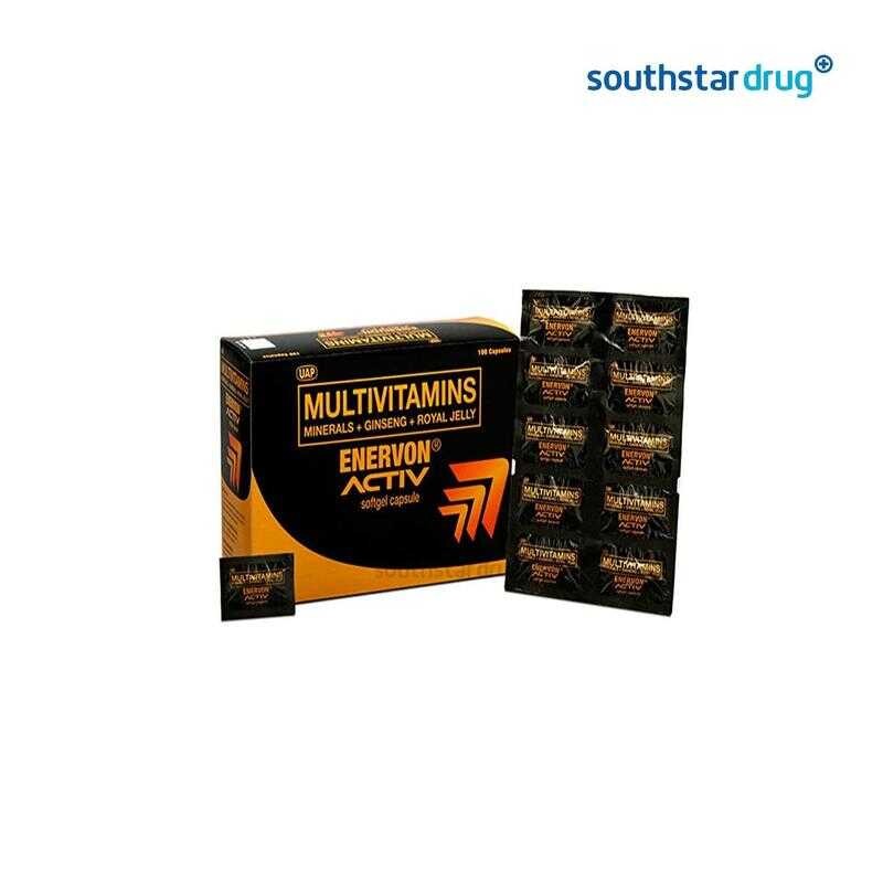COD 1Bd Enervon Activ Capsule - 20S 09 C18 671 | Shopee Philippines