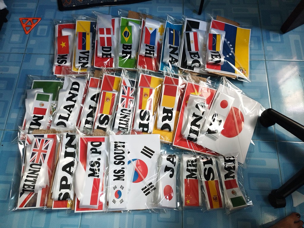 UN Sash/United Nation Sash -PLAIN /GOLD LINING WITH FLAG | Shopee ...