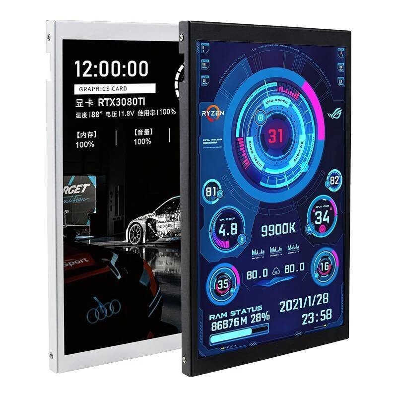 8 New Inch IPS USB Smart TURZX 1280x800 Secondary Screen Extended Desop ...