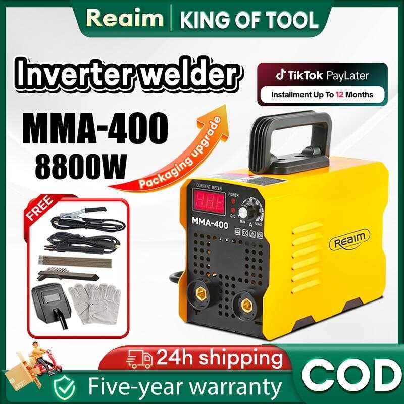 【Brand New Authentic Buy 1 Gift 6】Reaim Mma-250/400 Welding Machine ...