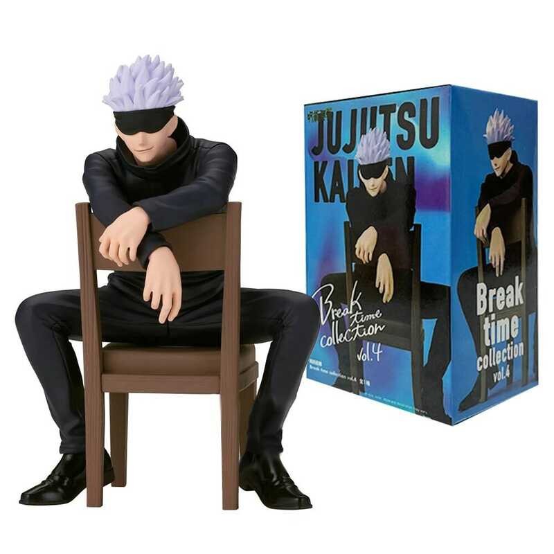11Cm Anime Jujutsu Kaisen Satoru Gojo Rest Time Sitting Position Comes ...
