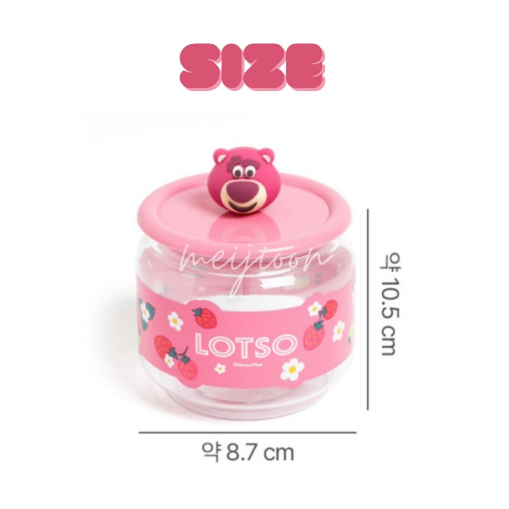 from KOREA DAISO KOREA X PIXAR, Toy Story Lotso Storage/Jar | Shopee ...