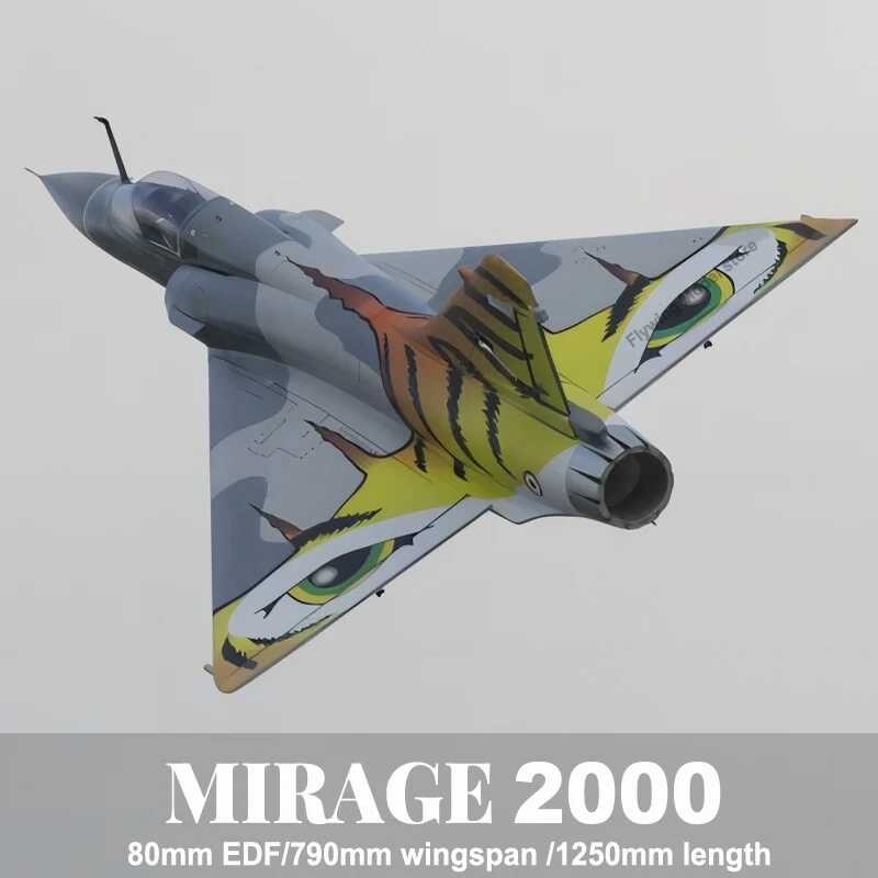 Airplane Freewing RC "Phantom" Mirage 2000 80Mm Cuert Remote-Controlled ...