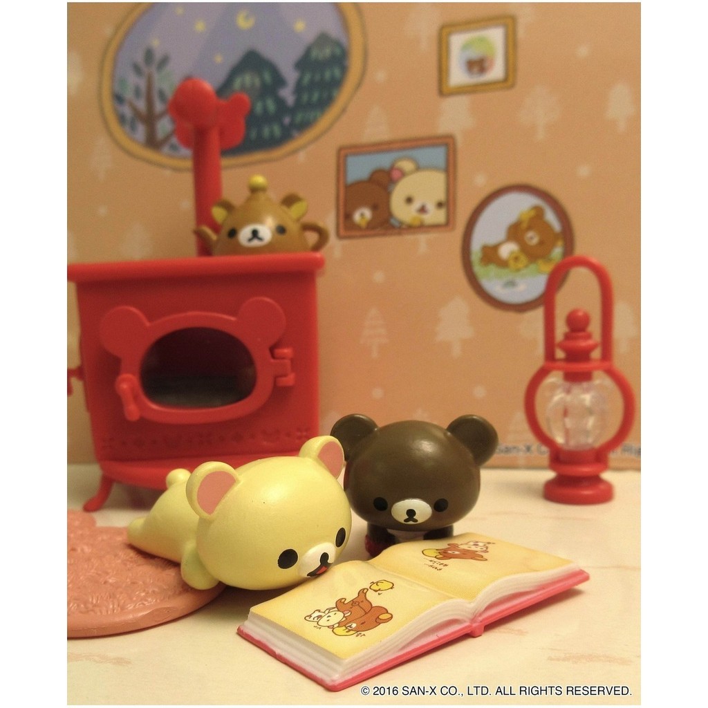 Spot Genuine Rement Rilakkuma Winter Honey Forest Doll Blind Box ...