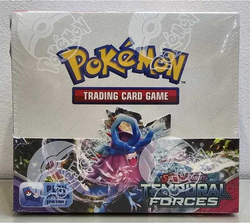 Scarlet TCG & Violet Temporal Forces Booster Box (36 Packs) | Shopee ...