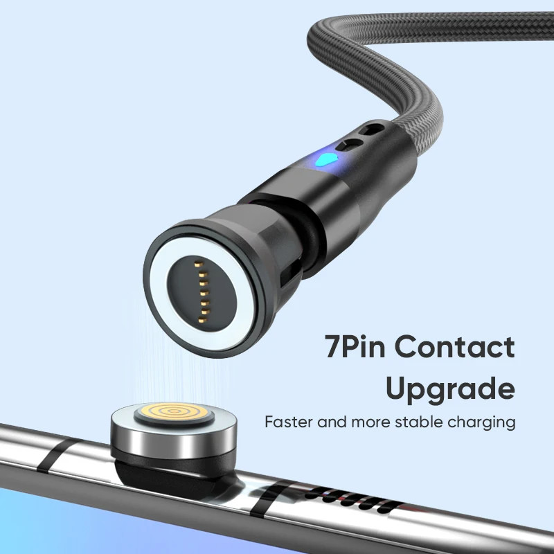 Magnetic Plug Magnetic Tip 7Pin Magnetic Cable Type C Micro USB Magnet ...