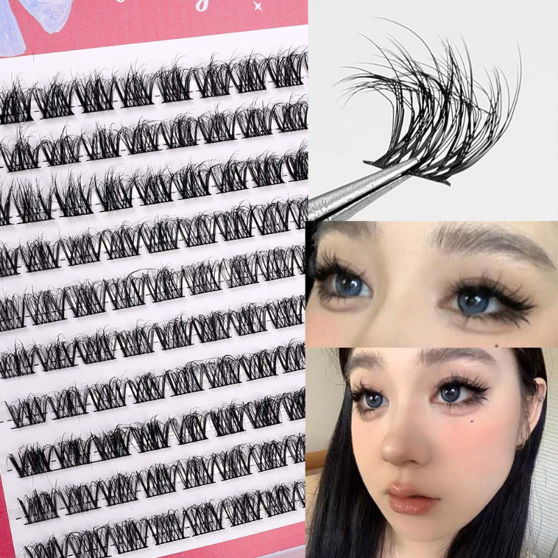 Sunflower Glue-Free False Eyelash - Natural Density Thick Eyelash ...