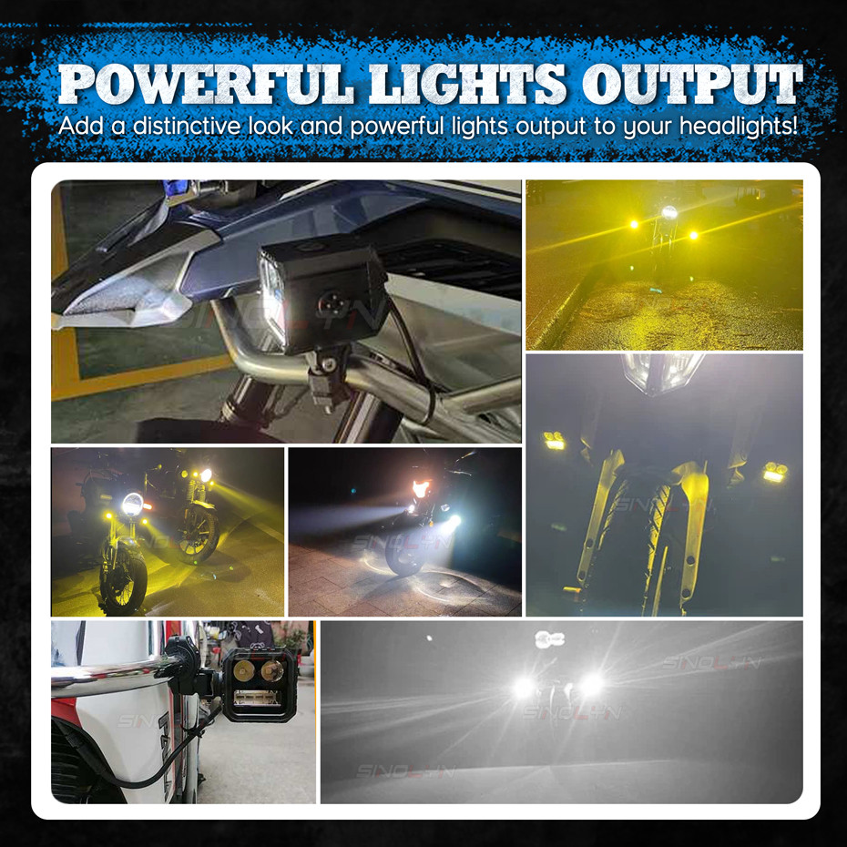Night Ranger Mini Cube Premium Driving Lights MDL Auxiliary Lights Work ...