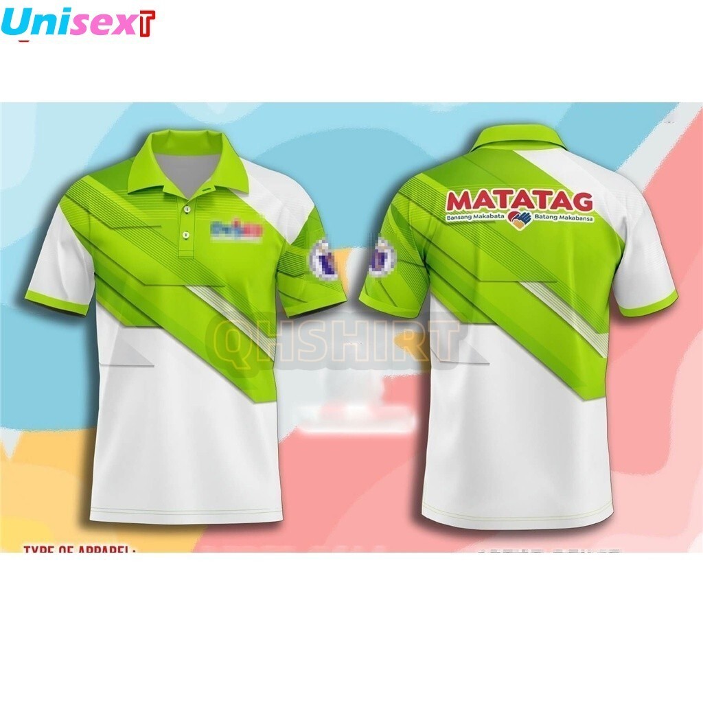Hgn-Gender Neutral Polo Shirts The Philippines Sublimation Badge ...