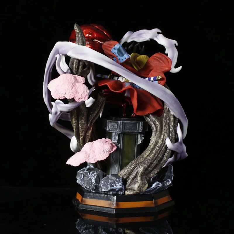 E One Piece King And The Kingdom GK Sky Eye Luffy Double Headed Carving ...
