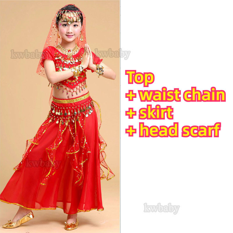 Indian Costume for Kids United Nation Costume Girls Belly India Dance ...