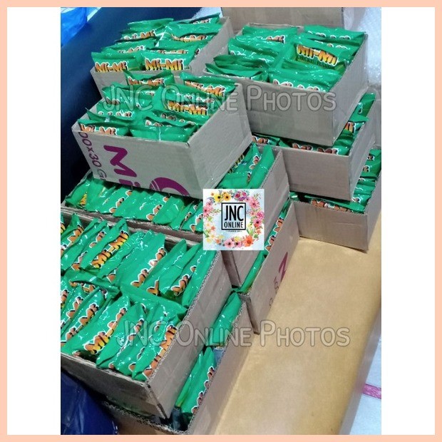 ۩ 10 packs (1 Case) Mi-mi Chicken Flavor Noodle Snack 30g Mimi ...