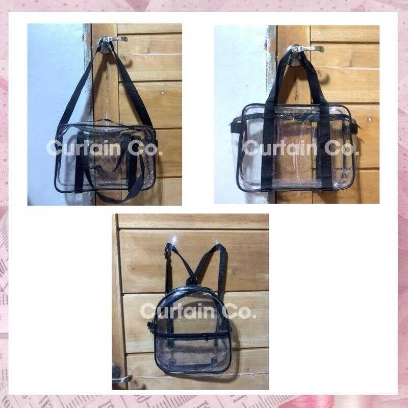 Curtain Co. | Module Transparent Bag For Students Best Fit In Short And ...