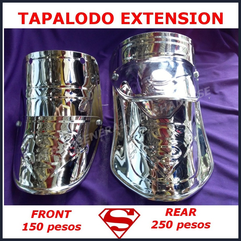 ⇩ TMX Fender Extension, Tapalodo Extension SUPERMAN | Shopee Philippines