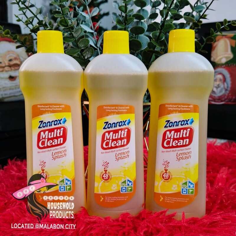 Zonrox Multi Clean Lemon Splash 450Ml | Shopee Philippines