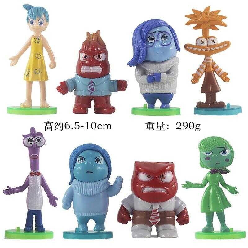 Inside Out 2 Fig Anime Peripheral Red Face Angry Doll Model Children's ...