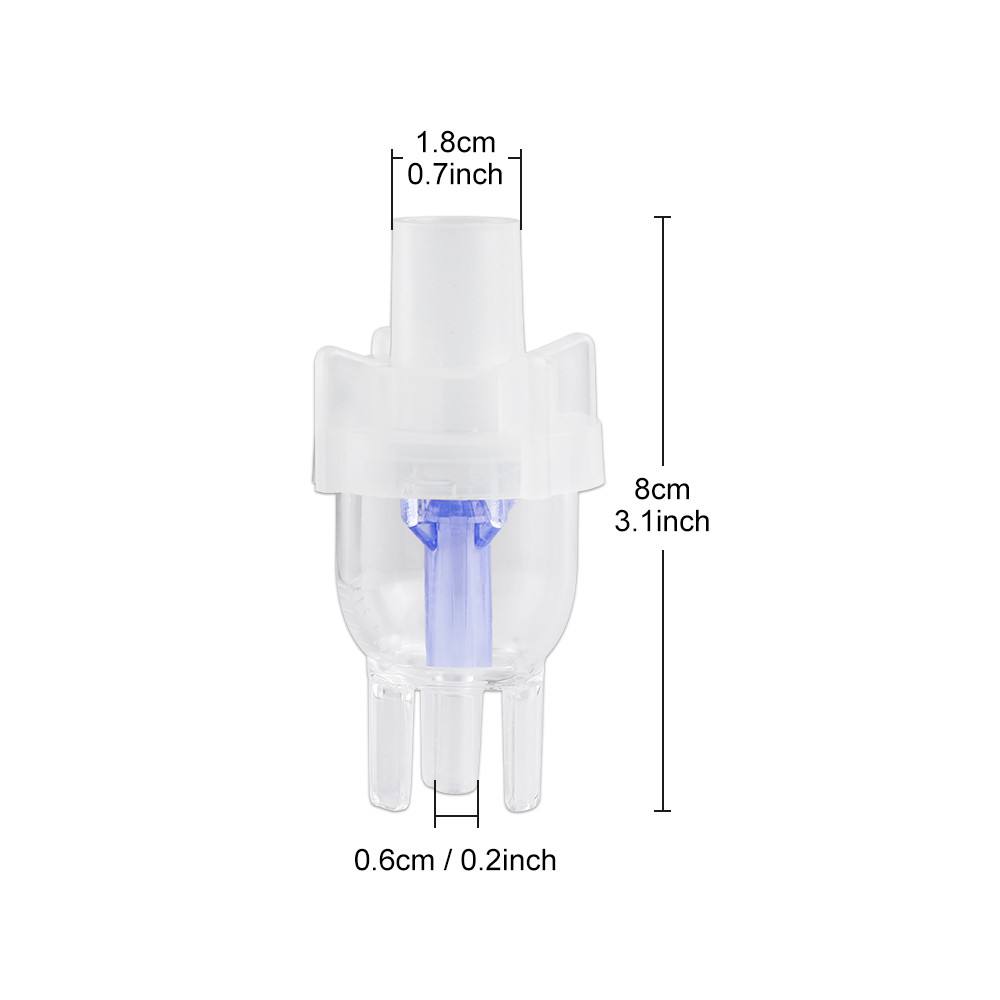 Salorie Universal Nebulizer Mouth Tube Cup for Inhaler Air Compressor ...