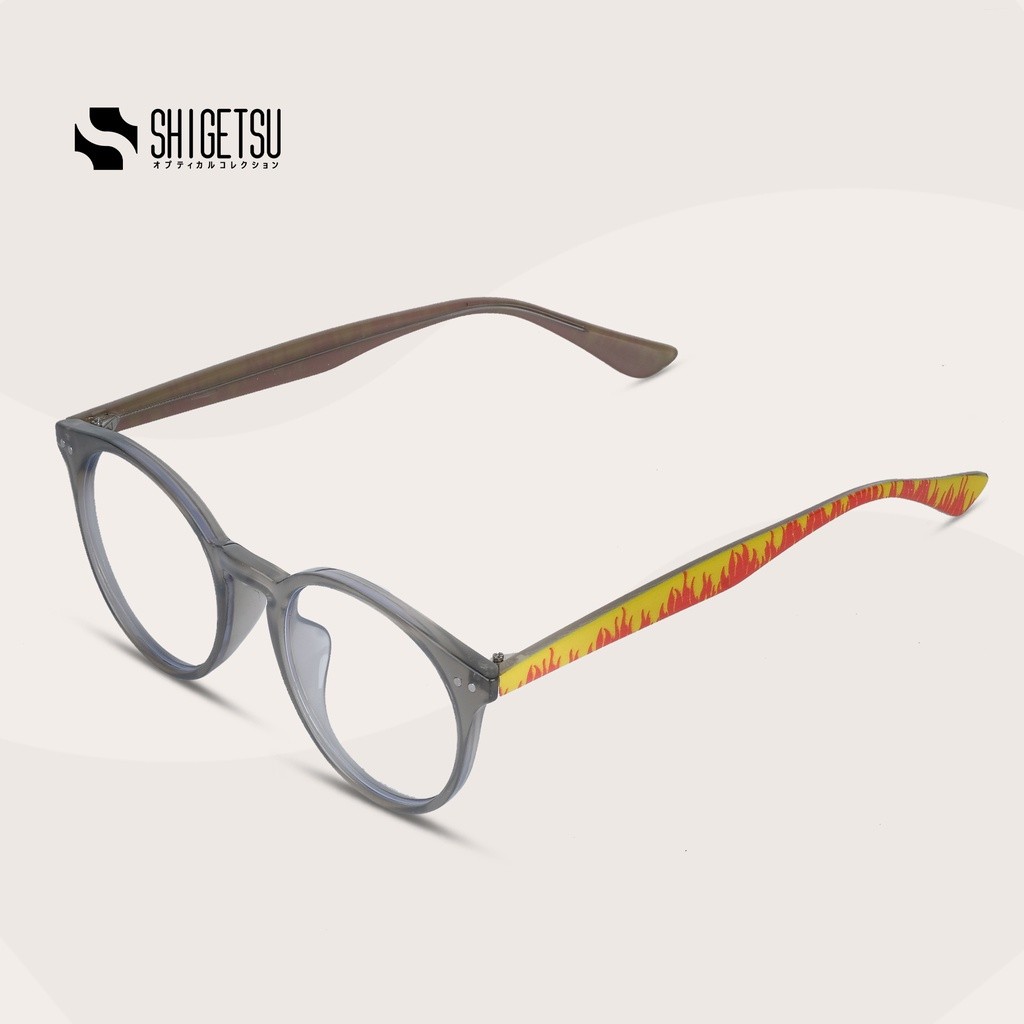 ♞Shigetsu Demon Slayer KYOJURO RENGOKU RadPro EyeGlasses in Acetate ...