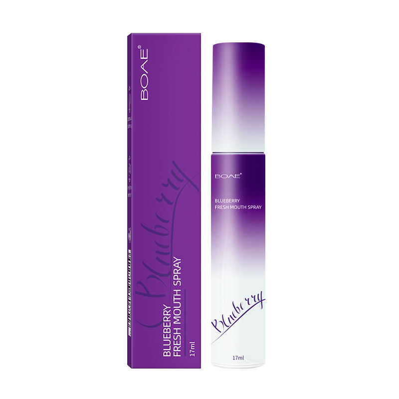 BOAE Evosnow Blueberry Antibacterial Oral Spray/Oral Freshening Spray ...