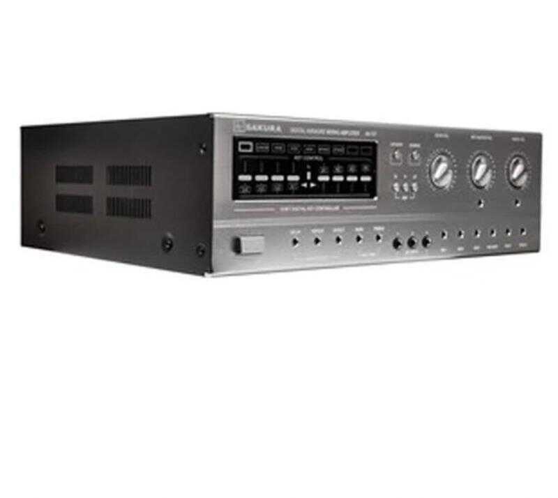 Av-737 SAKURA DIGITAL STEREO ECHO MIXING AMPLIFIER W/ PITCH CONTROL ...