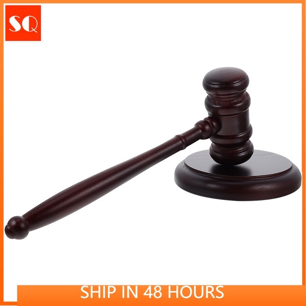 Wooden Auction Sale Hammer Gavel and Sound Block Set Handcrafted Gavel ...
