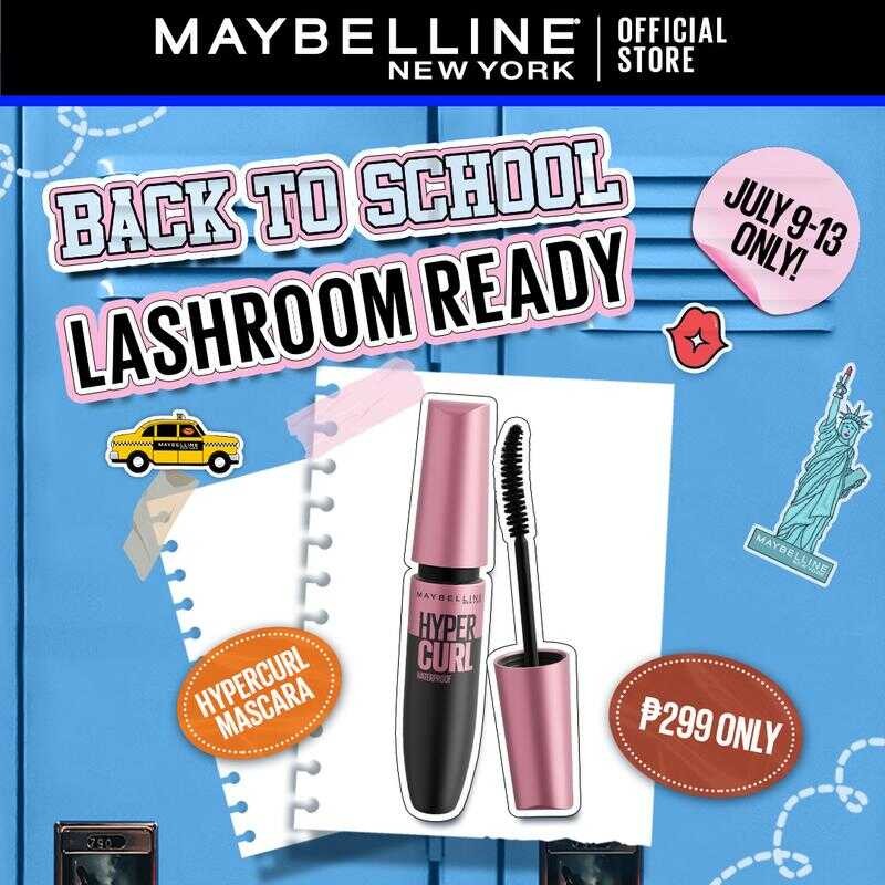 C1d Maybelline Hypercurl 36Hr Waterproof Mascara (9.2Ml) - Black ...