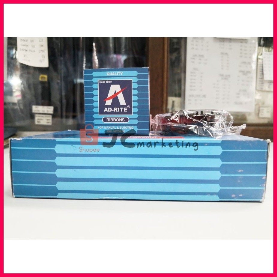 2 PCS. Ad-rite Business Machine Ribbons (Electric calculator/Typewriter ...