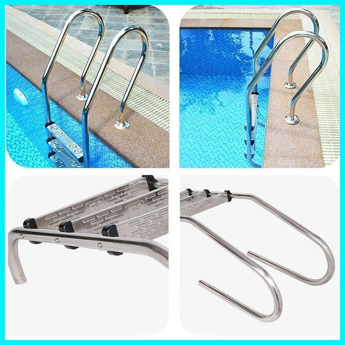 Pool stairs stairs Non-Slip Stainless Steel Pool Pool Ladder For Pool ...