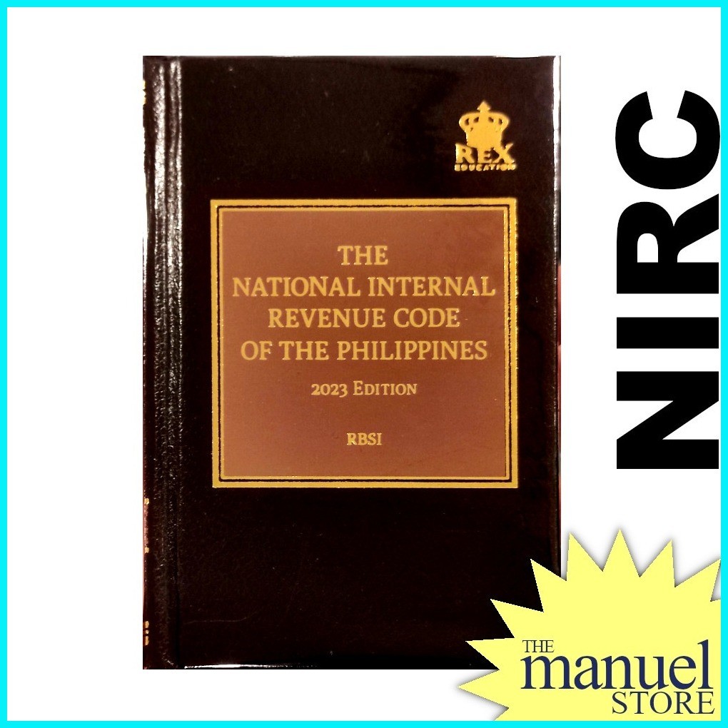 Pocket Codal (2023/2024) Taxation Laws National Internal Revenue Code NIRC CMTA | Shopee Philippines