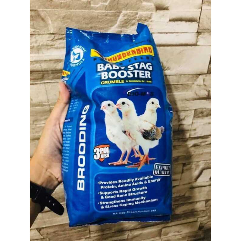 THUNDER BIRD CHICK BOOSTER POWER FEEDS CRUMBLE BROODING F73 | Shopee ...