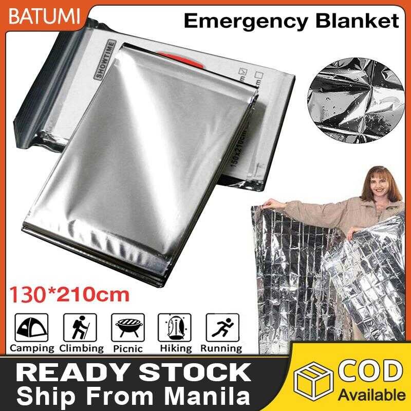 Emergency Survival Blanket Waterproof Thermal Rescue Sunscreen ...