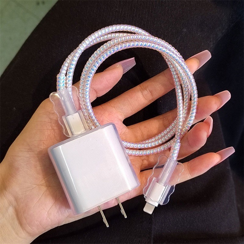 New USB Cable Cover Charger Protection Case for iPhone 15 pro max 14 13 ...