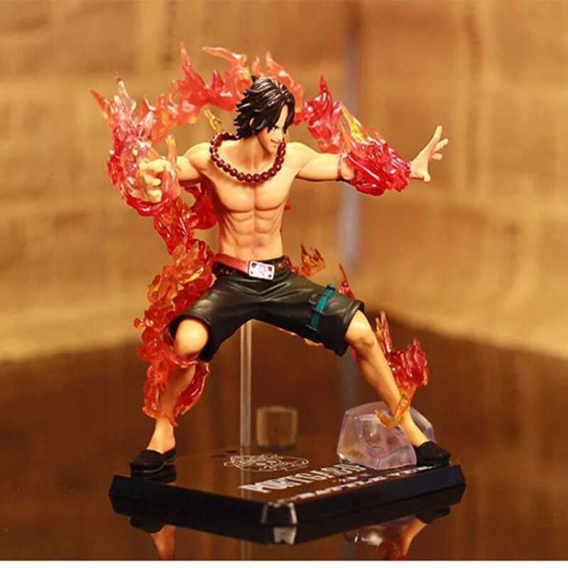 266 Isang Piece Portgas D Ace Battle Fire Action Figures Laruan Japan ...