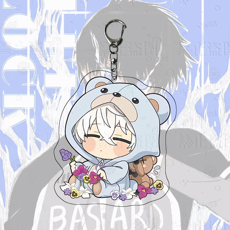 Blue Lock Keychain Anime Keyring Acrylic Cute Bag Pendant Cartoon ...