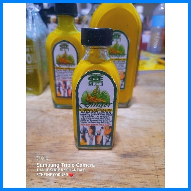 ☎ ⏌ MCI Ginger liniment oil (all sizes) | Shopee Philippines